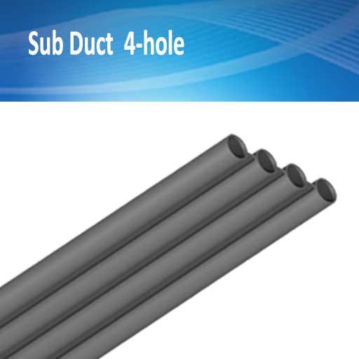 Sub-duct pipe 4-hole - Alborz Industrial Group